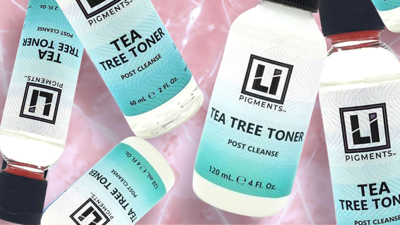 Why PMU Artists are Obsessed with Li Pigments Tea Tree Toner – Girlz Ink
