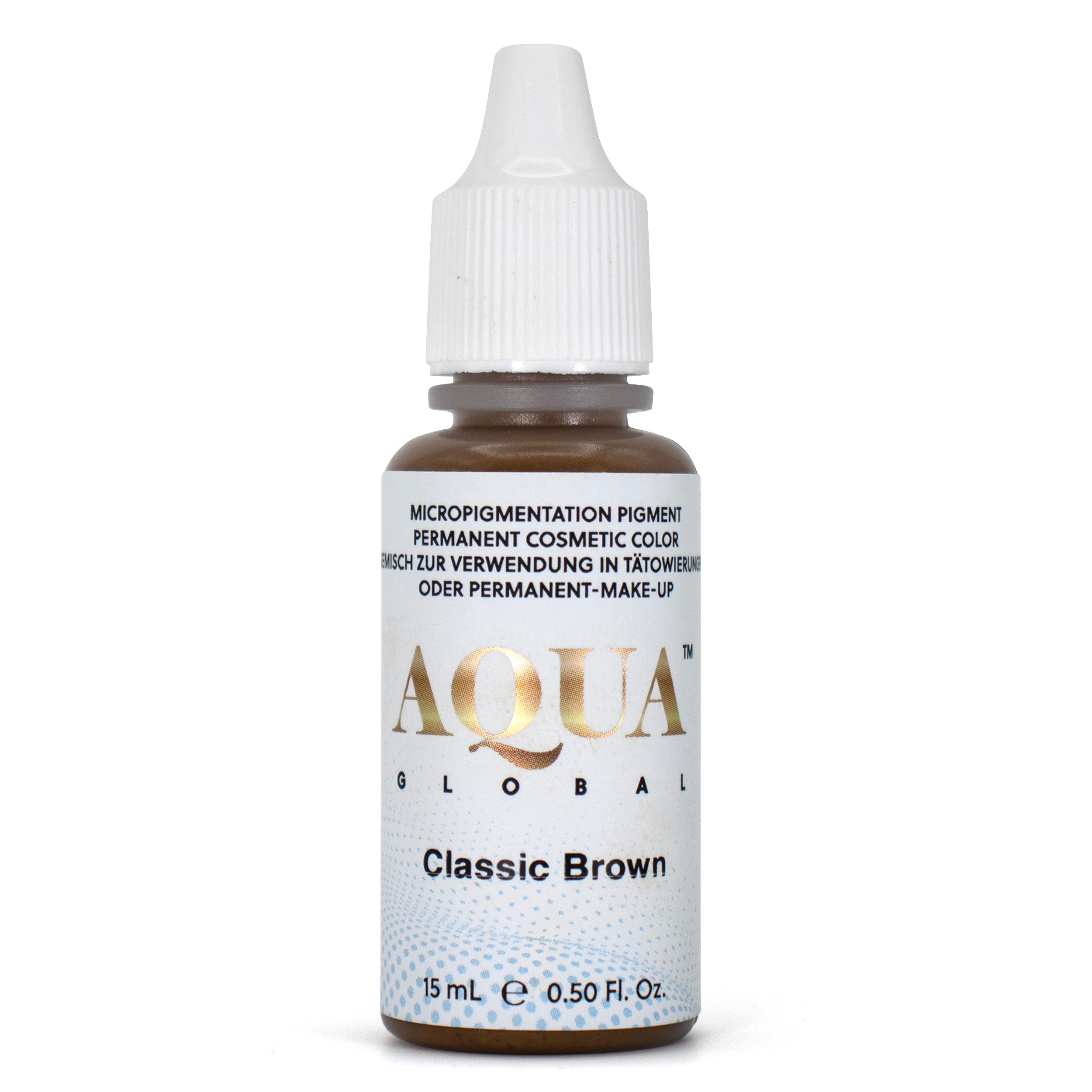 Li Pigments Aqua® Global - Classic Brown | Eyebrow Pigments by Girlz Ink